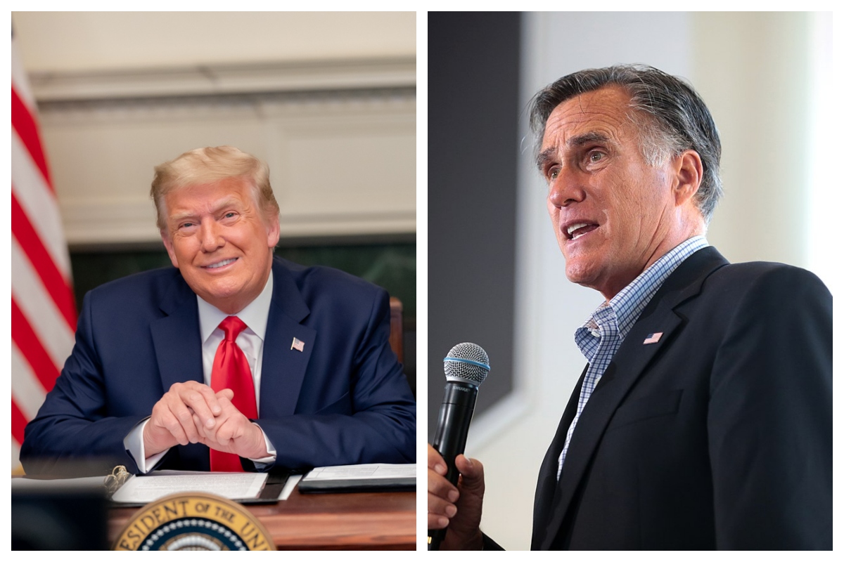 Romney Makes Head-Turning Statement About Trump On Way Out Of Senate ...