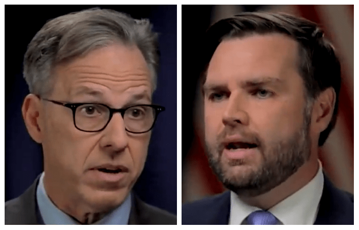 WATCH: JD Vance Causes Meltdown At CNN As Jake Tapper Begins Screeching At Him - USA Journal