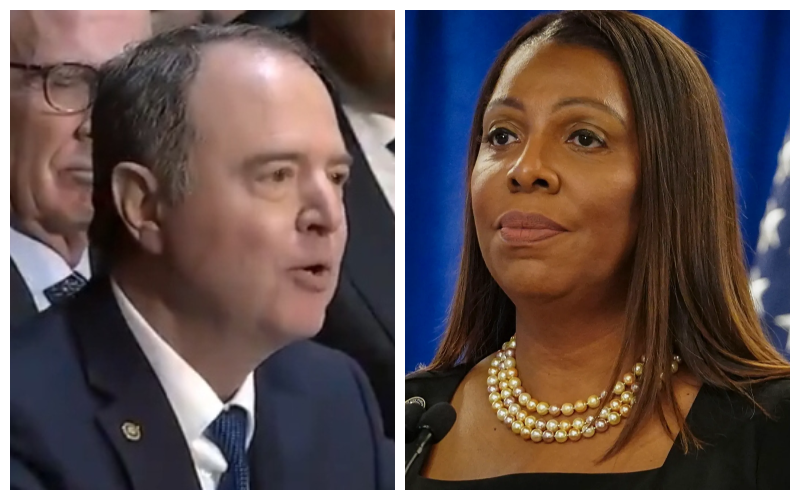 AG Bondi Drops Hammer On Adam Schiff, Letitia James - They Just Crossed ...