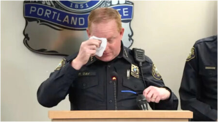 ‘HE’S NO COP’: Portland Police Chief’s Emotional Defense of Alien Gang ...